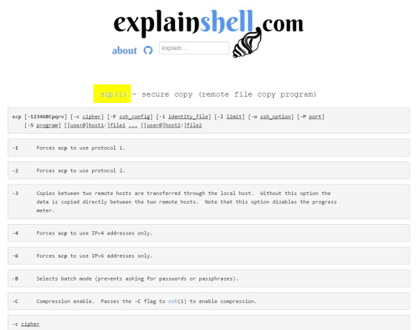 Aprende los comandos de la terminal Linux con explainshell – BlogUbuntu